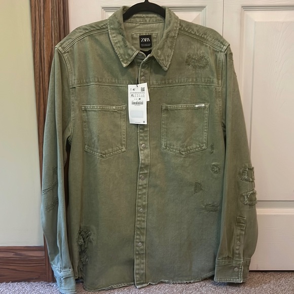 Zara | Tops | Copy Zara Shirt | Poshmark